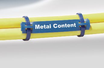 Merkeskilt på bane og rull