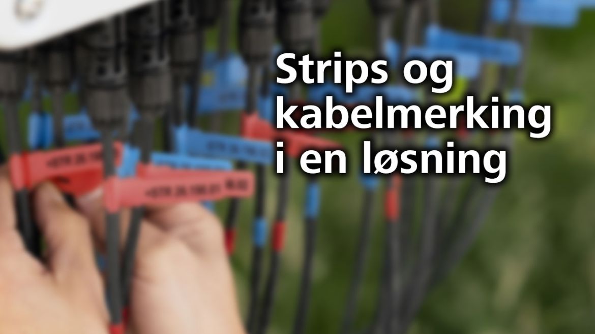 Merkeskilt på bane og rull