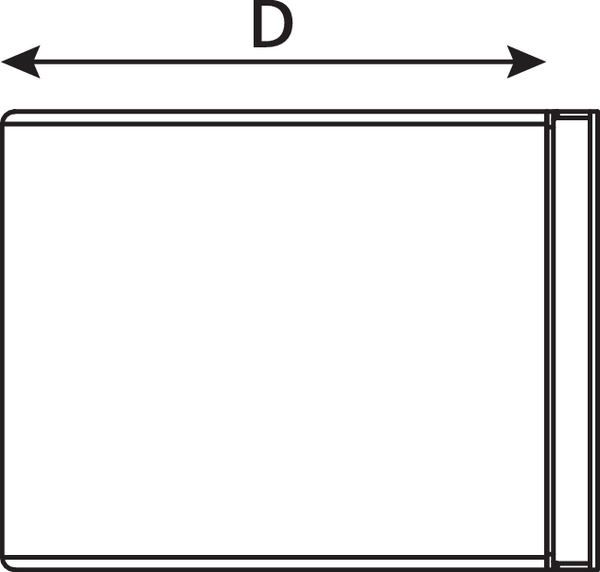 2U Angled Blank Panel APABP2UCN (854-10050)